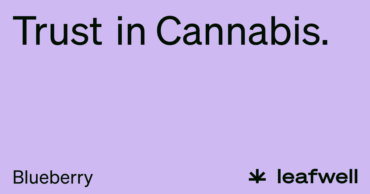 Blueberry Marijuana Strain