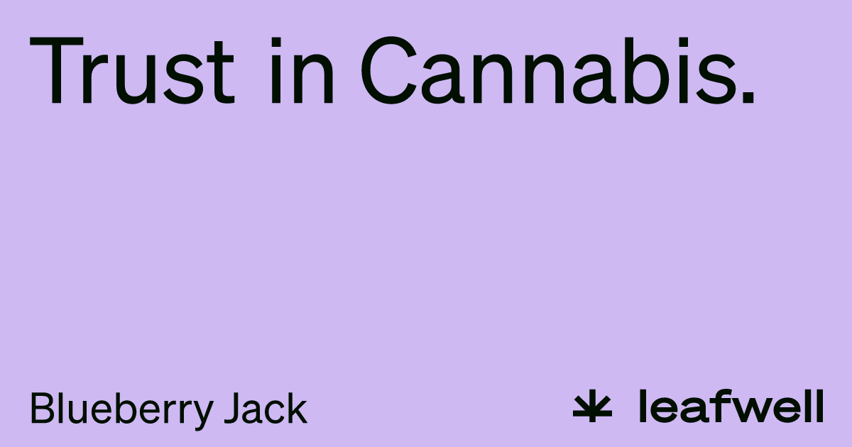 Blueberry Jack Marijuana Strain, AKA Blue Jack - Leafwell